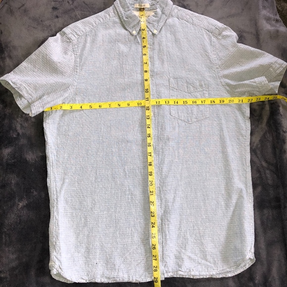 LOGG H&M | Shirts | Logg Label Of Graded Goods Short Sleeve Shirt M | Poshmark